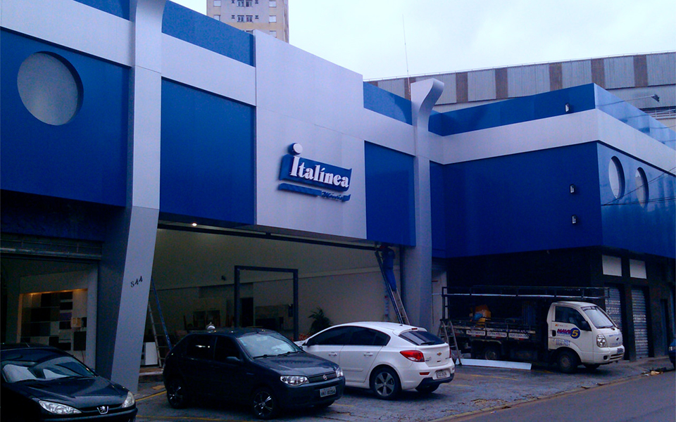 Fachadas em ACM Modernas Azul: 22 ideias para te inspirar